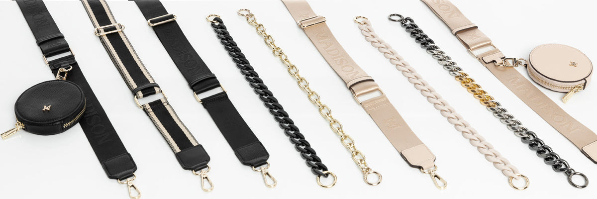 Brown Handbag Straps - Interchangeable Bag Straps for a Personalised ...