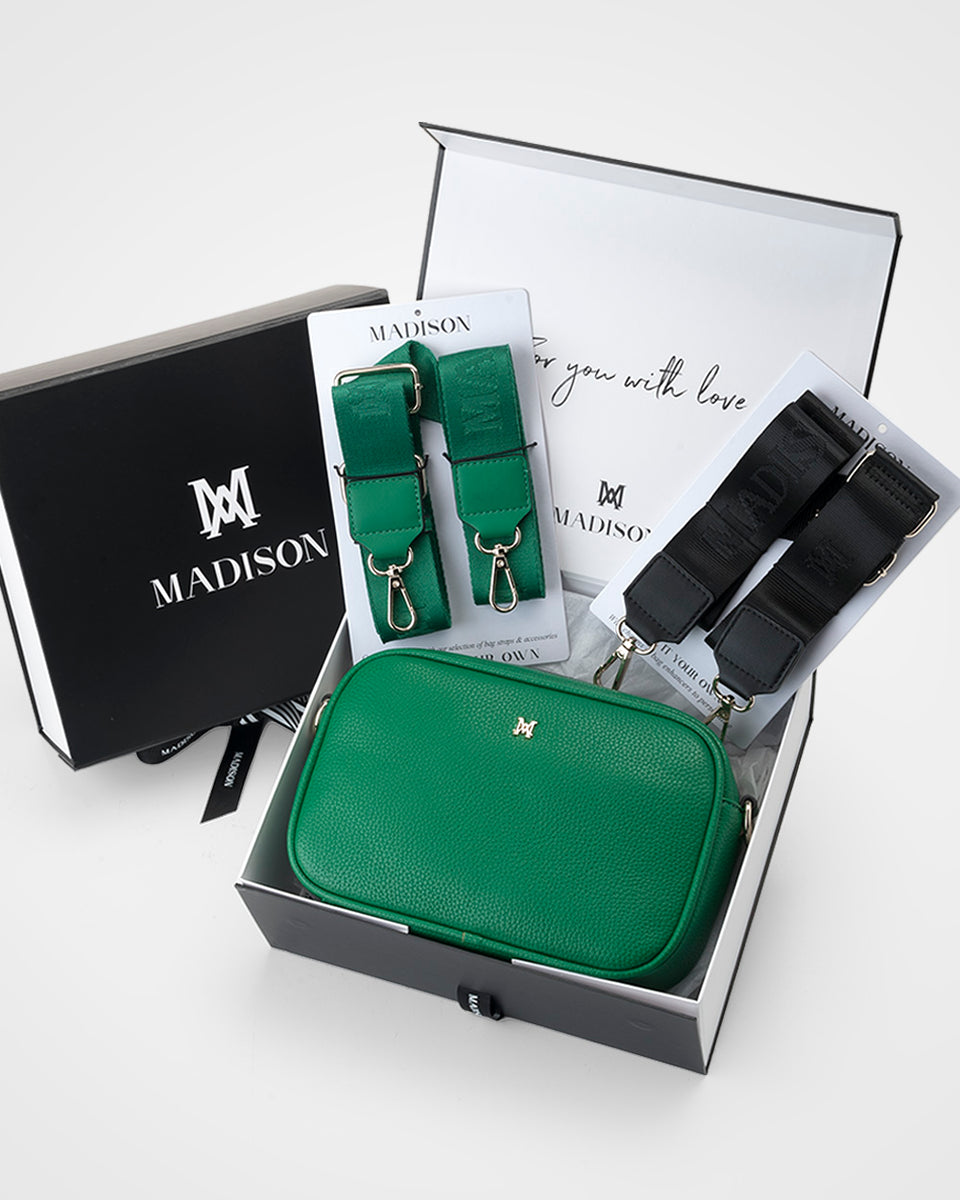 Madison Handbag & Straps Giftbox "Wear it 3 Ways" - Monica Crossbody ...